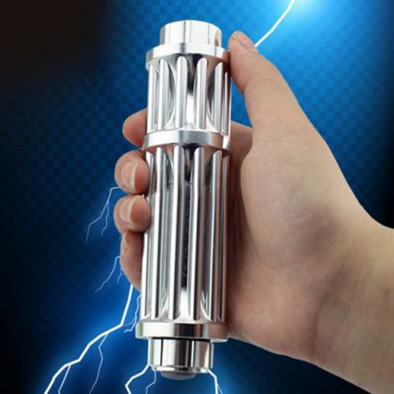 Laserpointer 10000mW Blau Gattling Style - Extrem Starke Laserpointer